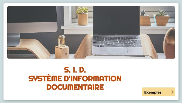 SID : exemples | Genially