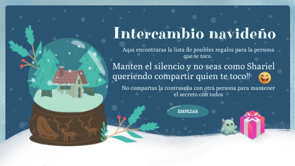 Intercambio navideño | Genially