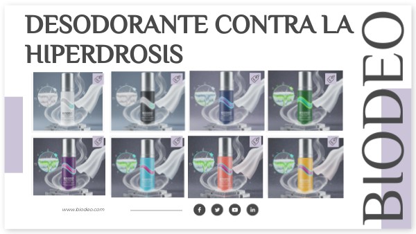 DESODORANTE CONTRA LA HIPERDROSIS | Genially