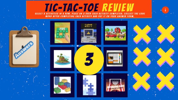 Tic-Tac-Toe Review | Genially