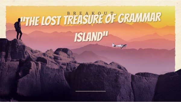 “The Lost Treasure of Grammar Island” | Genially