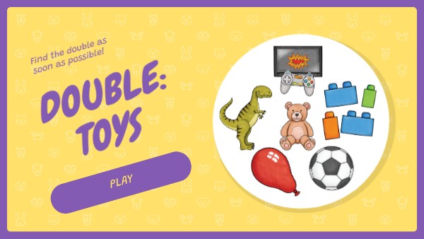 DOUBLE ANIMALS GAME | Genially