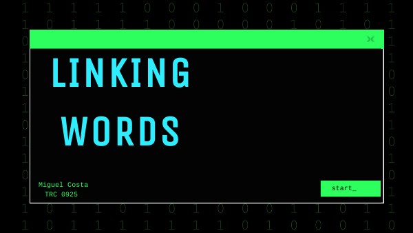 LINKING WORDS | Genially