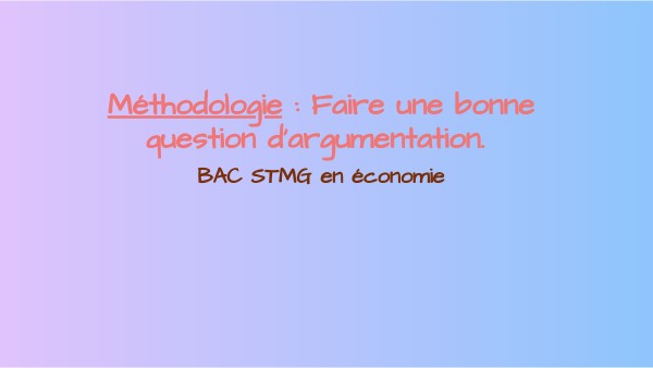 Méthode AEI | Genially