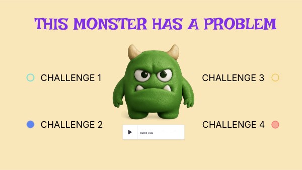 THIS MONSTER HAS A PROBLEM | Genially