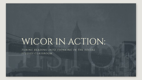 WICOR IN ACTION: | Genially