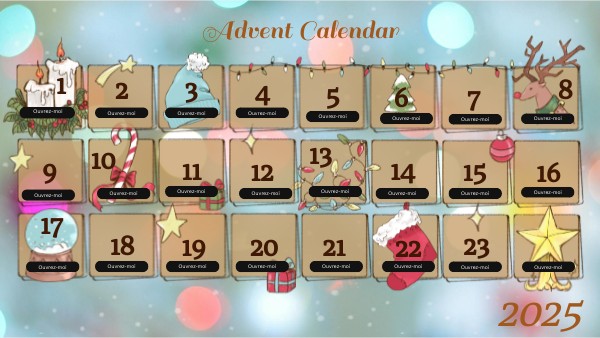 Advent calendar | Genially