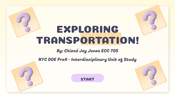 EXPLORING TRANSPORTATION! | Genially