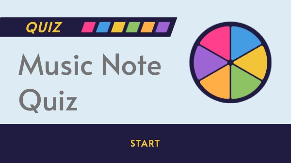 Music Note Quiz | Genially