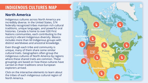 Gr6 SS Learn 2.7 Indigenous Cultures of North America | Genially