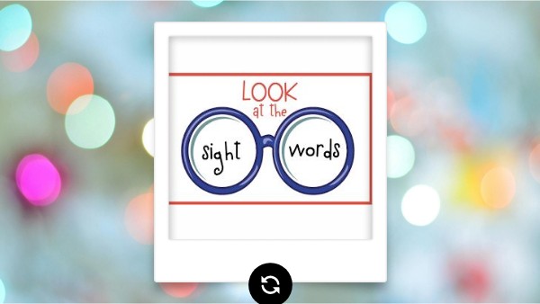 Heart Word Slide Show | Genially