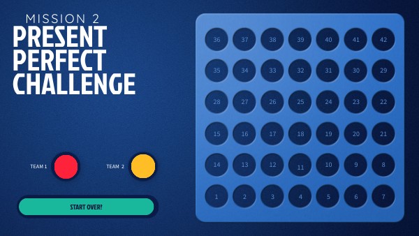 Present perfect challenge | Genially