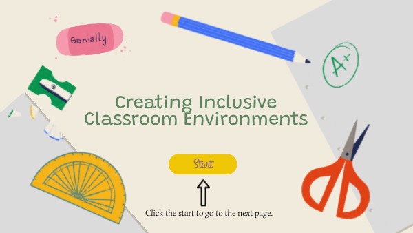 Creating Inclusive Classroom Environments | Genially