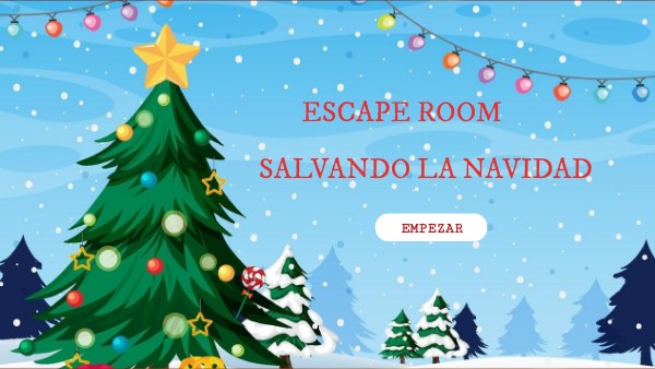 Escape room SALVANDO LA NAVIDAD | Genially