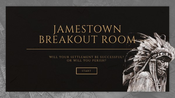 Jamestown breakout room | Genially
