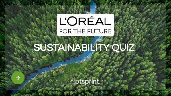 sustainability quiz | Genially