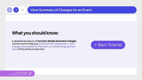 View Summary of Charges | Genially
