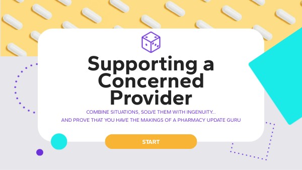 Supporting a Concerned Provider | Genially