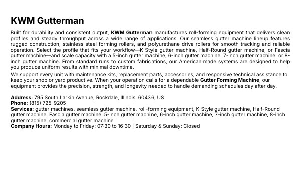 KWM Gutterman | Genially