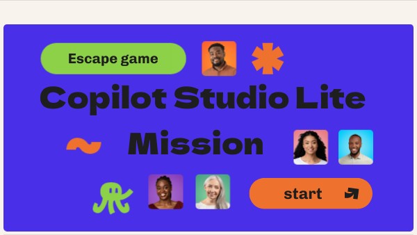 Copilot Studio Lite Escape Room | Genially