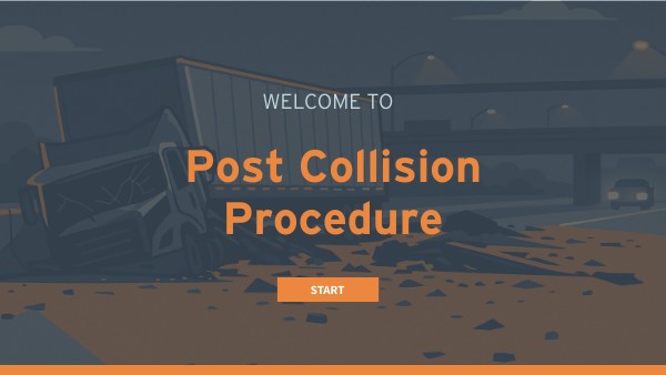 Free Navigation Post Collision Procedure | Genially