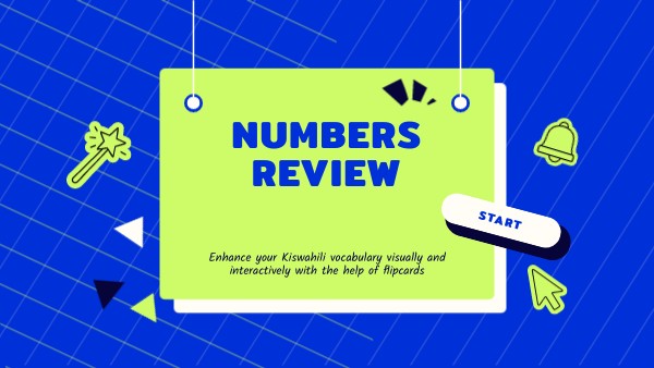 Numbers Review | Genially