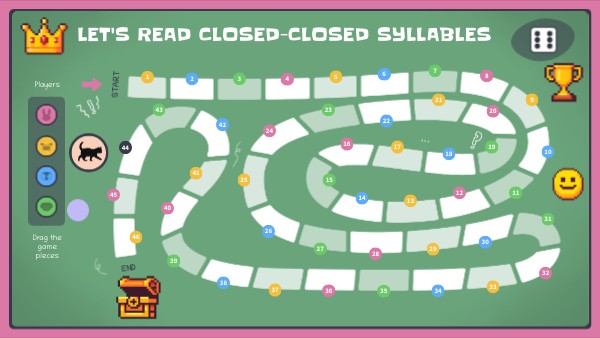 Let's read closed-closed syllables | Genially