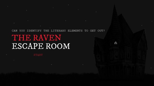 The Raven Escape Room | Genially