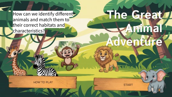 The Great Animal Adventure | Genially