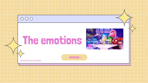 The emotions | Genially