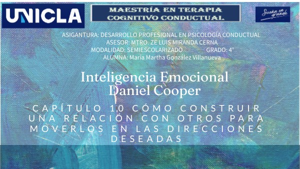 Inteligencia Emocional Daniel Cooper | Genially