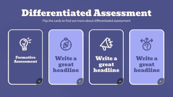 Differentiated Assessment | Genially