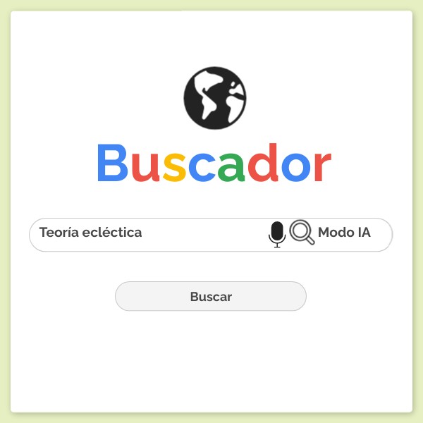 Teoría Ecléctica | Genially
