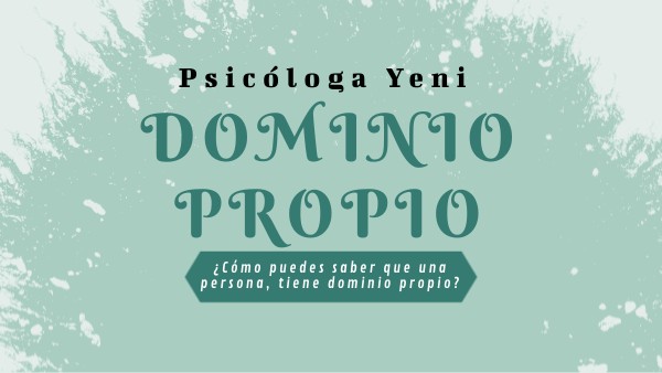 Dominio propio | Genially