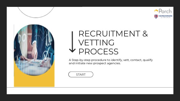Recruitment & Vetting Process | Genially