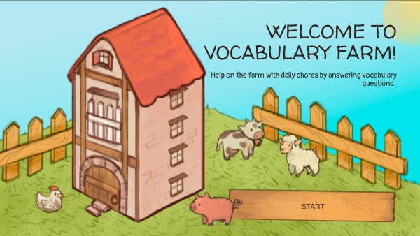 Welcome to Vocabulary Farm! | Genially