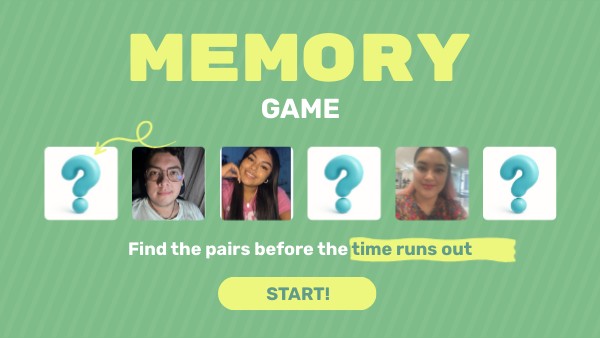 Memory Game | Genially