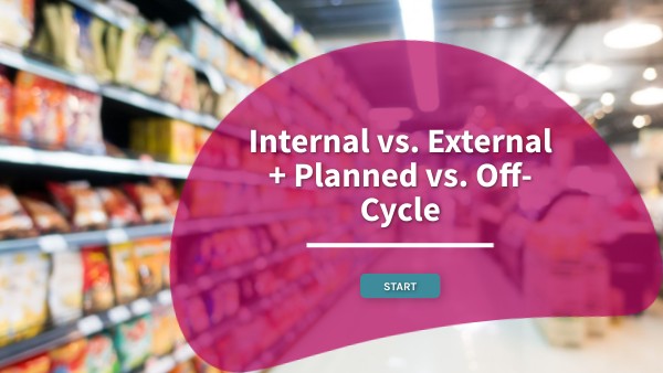 V2 - Internal vs. External + Planned vs. Off-Cycle | Genially