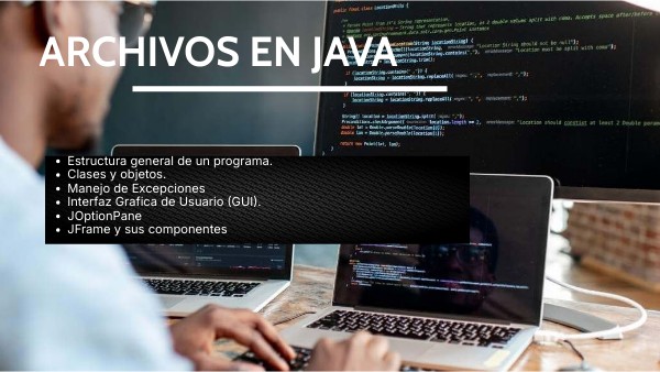 Archivos en java | Genially