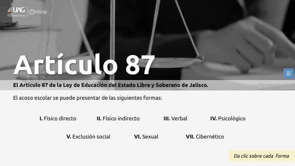 Artículo 87 | Genially