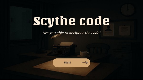 Scythe code | Genially