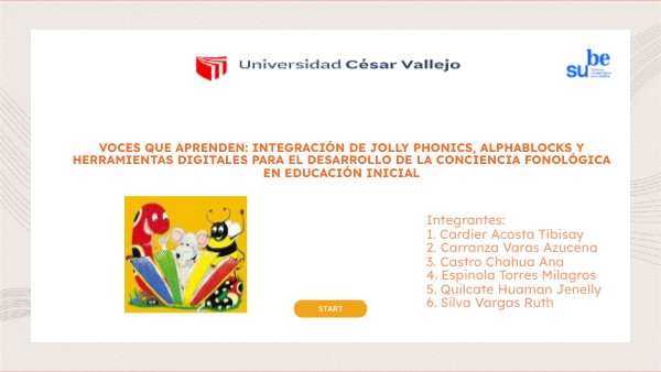 VOCES QUE APRENDEN: INTEGRACIÓN DE JOLLY PHONICS, ALPHABLOCKS Y ...