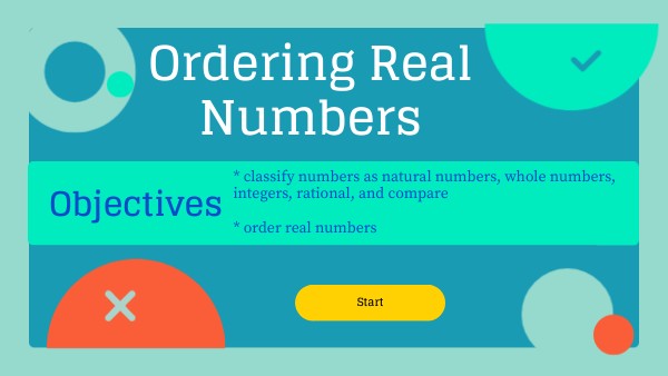 Math 6 Classify & Ordering Real Numbers | Genially