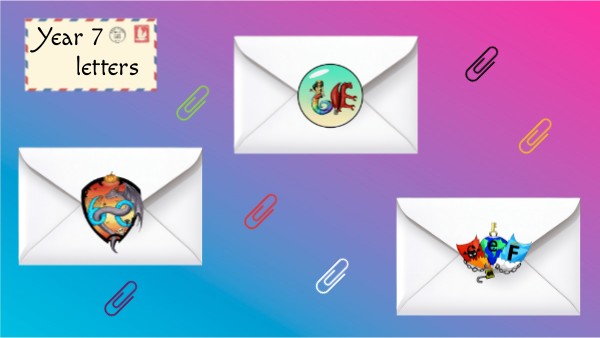 Year 7 letters | Genially