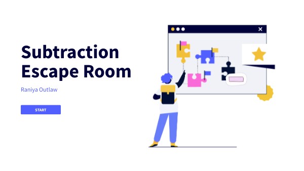 Subtraction Escape Room | Genially