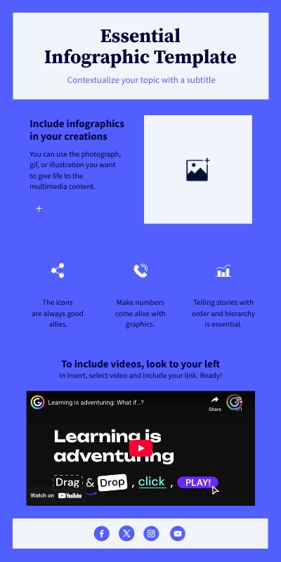 Essential Infographic Template | Genially