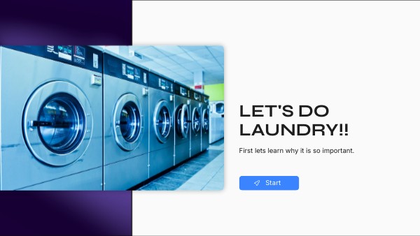 Let's do laundry!! | Genially