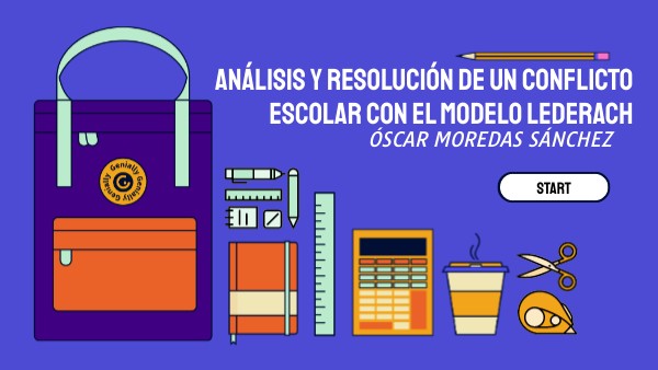 ANÁLISIS Y RESOLUCIÓN DE UN CONFLICTO ESCOLAR CON EL MODELO LEDERACH ...