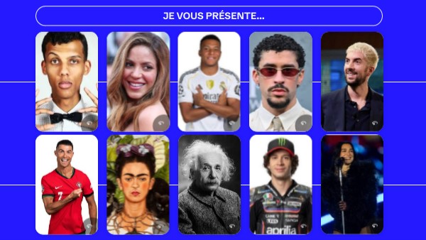 JE VOUS PRÉSENTE... | Genially