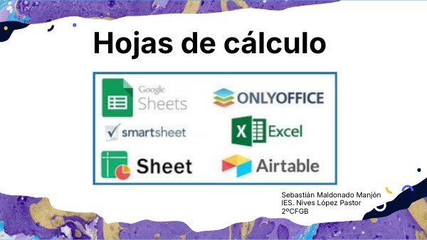 Hojas de cálculo | Genially